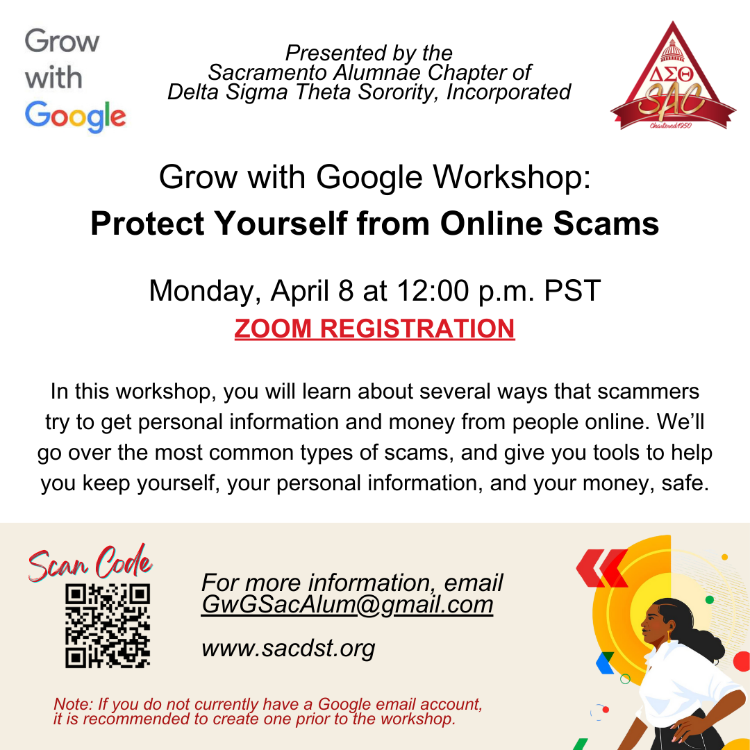 Grow with Google: Black Women Lead – Sacramento Alumnae Chapter